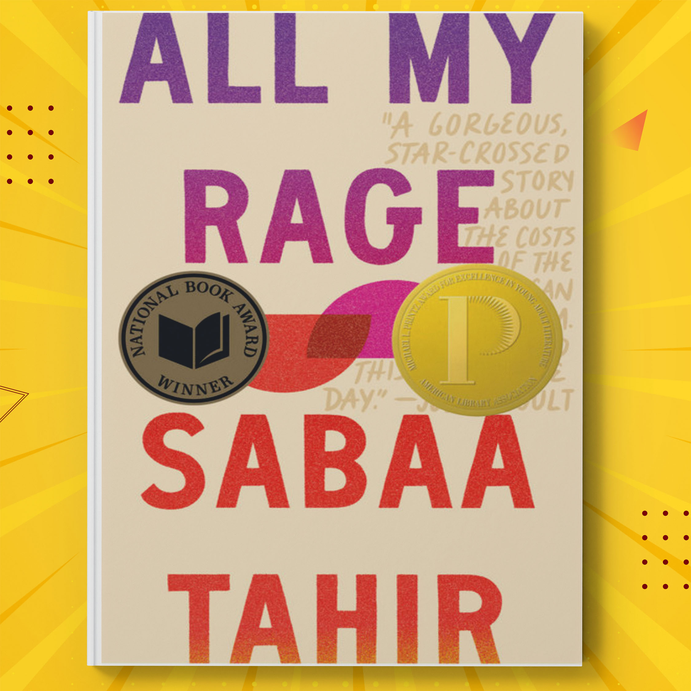 All My Rage by Sabaa Tahir | Inspire Uplift
