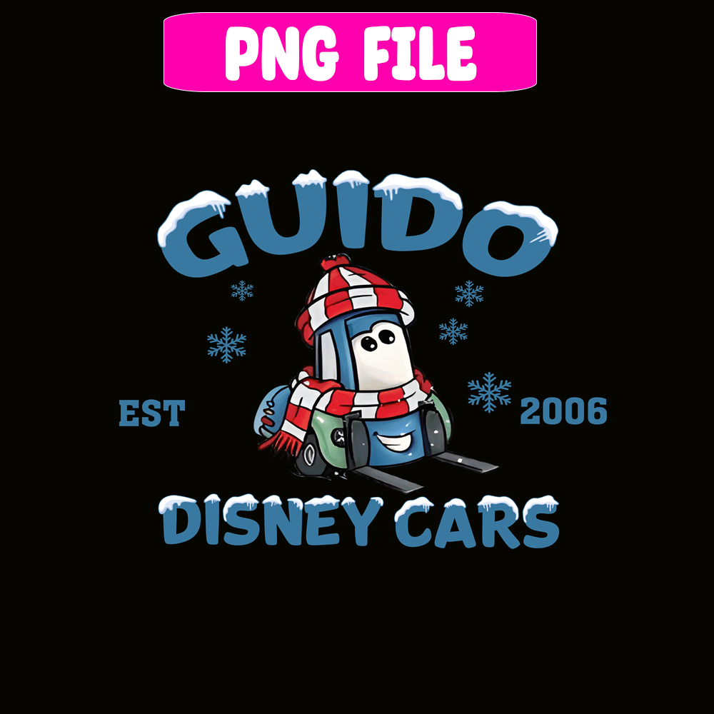 Guido Disney Cars PNG | Inspire Uplift