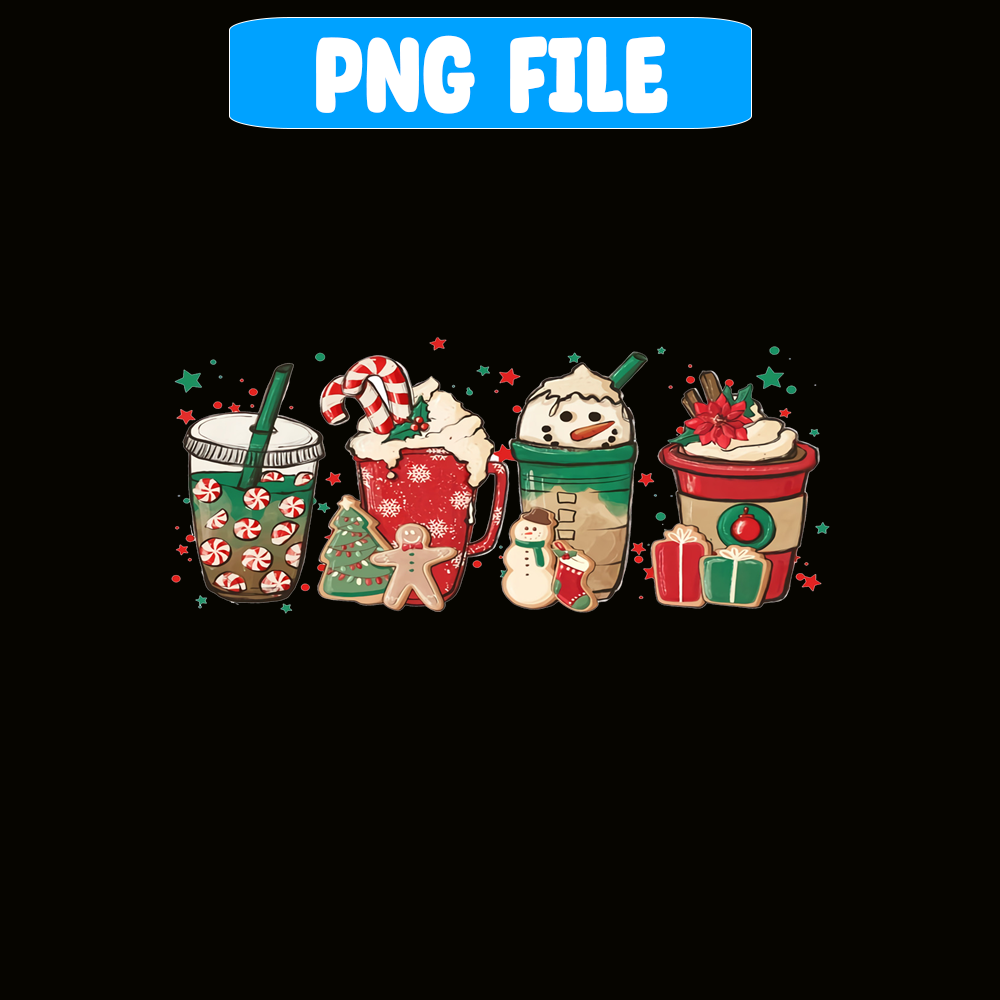 Christmas coffee png | Inspire Uplift