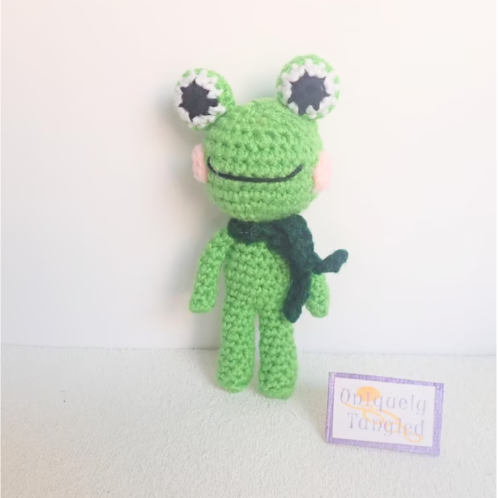 Furley the Froggy Crochet pattern, digital file PDF, digital - Inspire ...