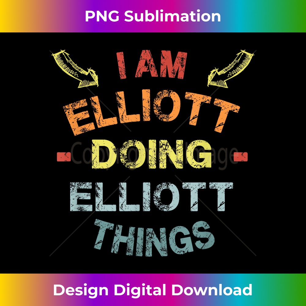I'm Elliott Doing Elliott Things Cool Funny Christmas Gift - | Inspire ...
