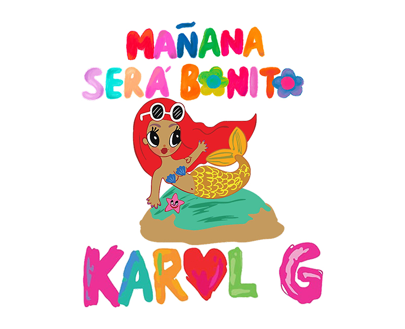 Karol G Mermaid Svg, Bichota Mermaid Manana Sera Bonito SVG, - Inspire ...
