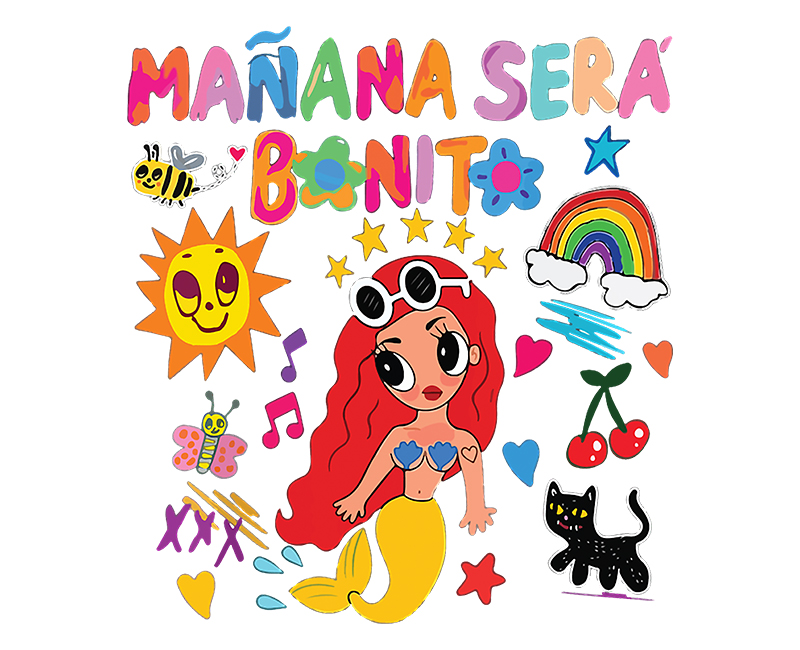 Karol G Mermaid Svg, Bichota Mermaid Manana Sera Bonito SVG, - Inspire ...