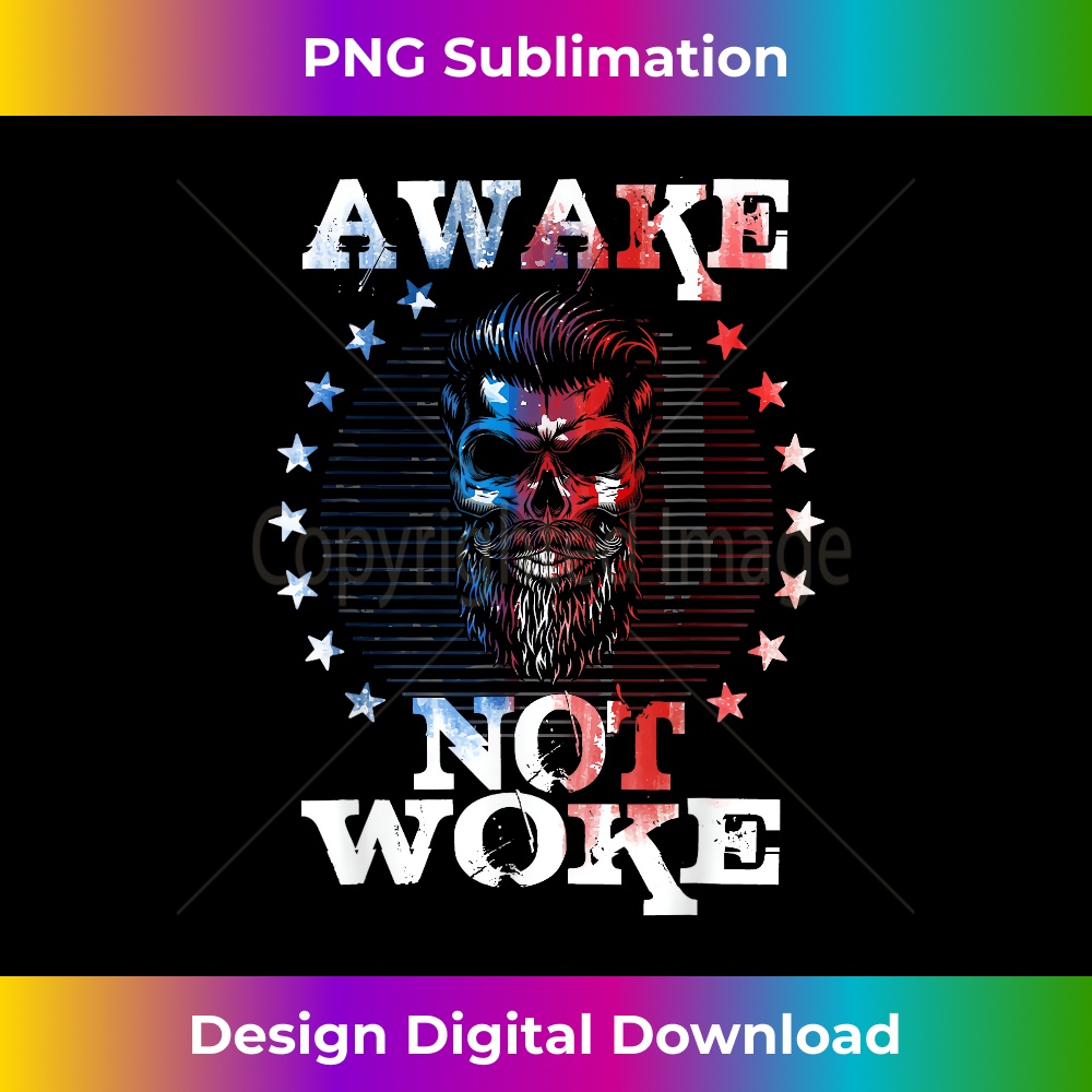 Awake, Not Woke American Flags t Awake Not Woke - Timeless P | Inspire ...