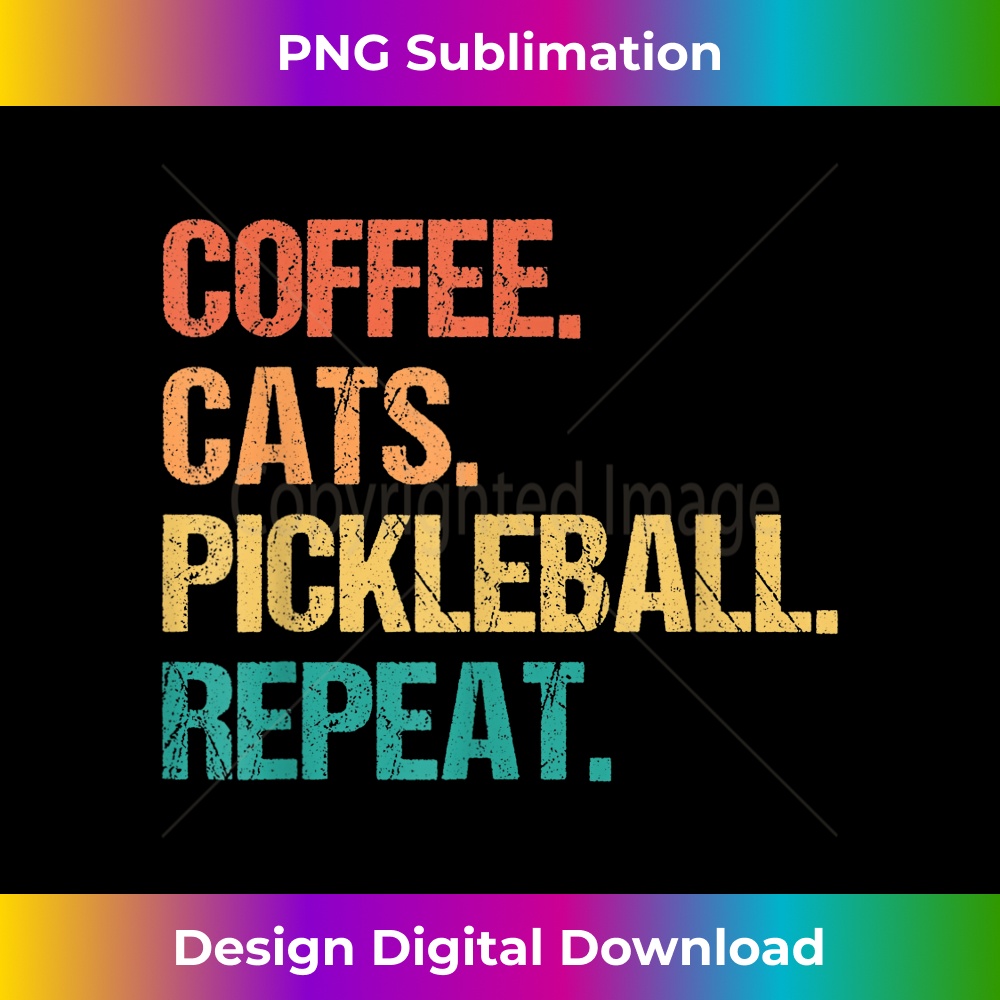 Coffee Cats Pickleball Repeat Reading Cat Lovers Gift - Clas | Inspire ...