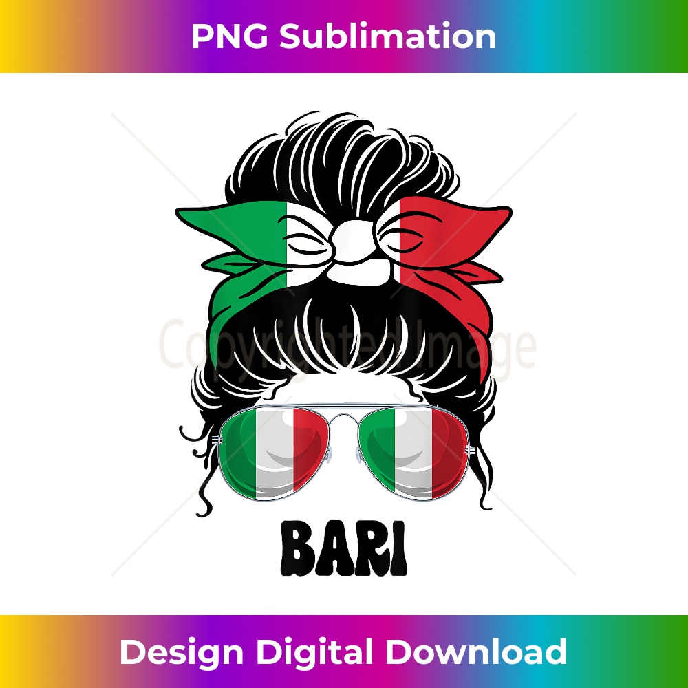 Bari Italy Italian Girl Messy Hair Italy Pride Patriotic - V | Inspire ...