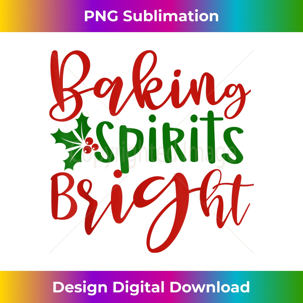 Christmas Baking Spirits Bright Cute Holiday Family - Urban | Inspire ...