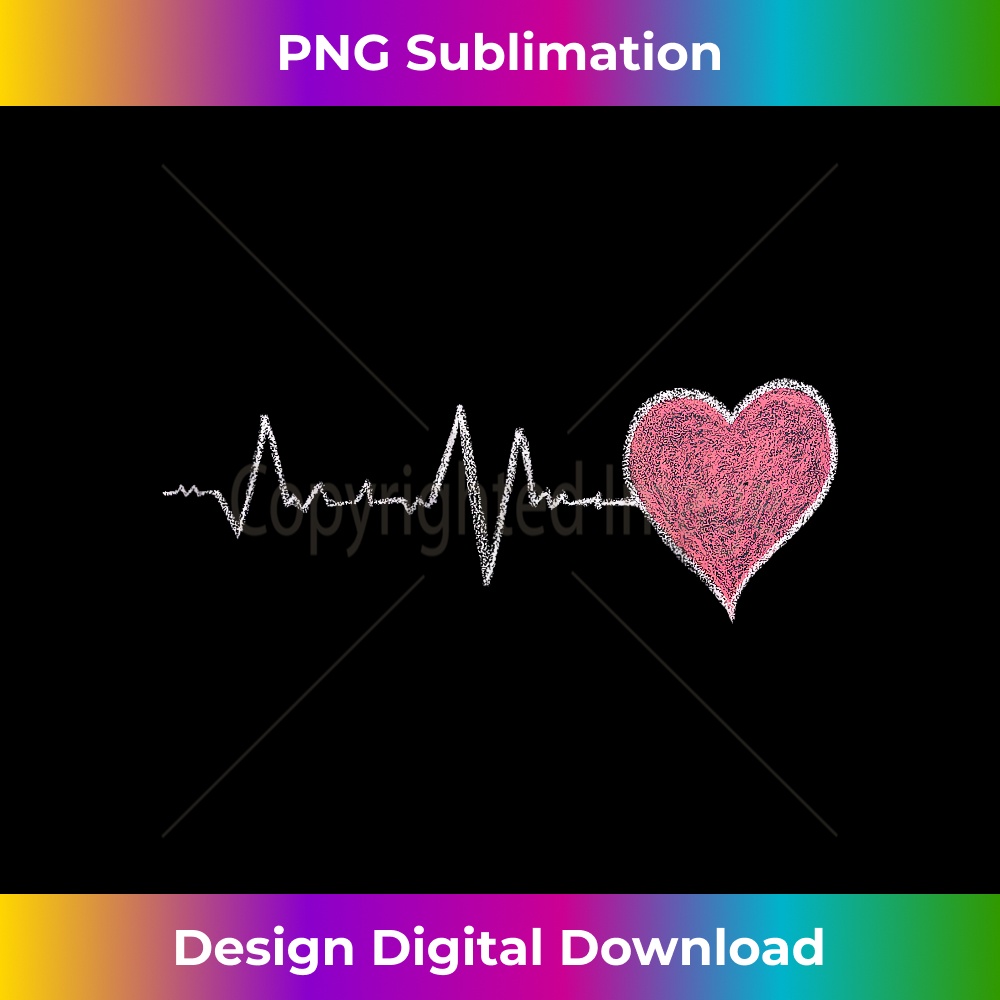 Cardiologist Heart EKG Heartbeat Pulseline Cardiology - Edgy | Inspire Uplift