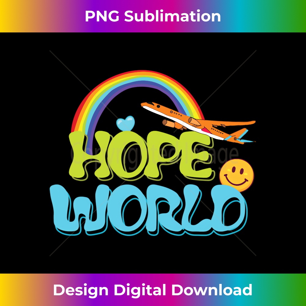 Hope World Hobicore, Hobi Long Sleeve - Sublimation-Optimize | Inspire ...