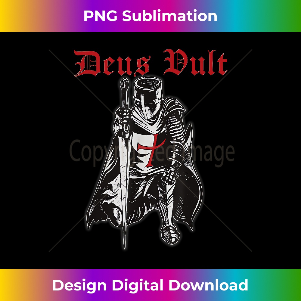 Deus Vult Knights Templar Knight Armor Medieval - Edgy Subli | Inspire ...