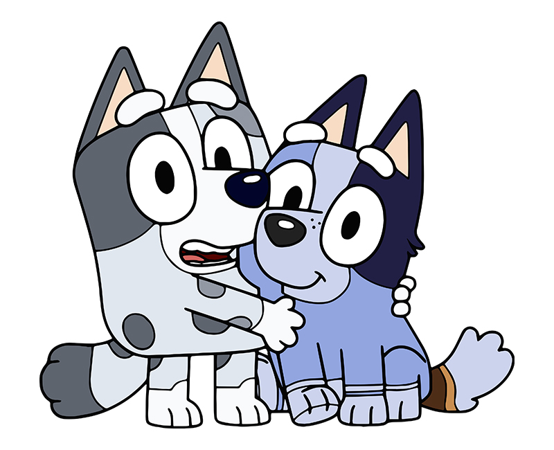 Bluey, Bluey Svg, Bluey Dog, Bluey Characters, Bluey Heeler, - Inspire ...
