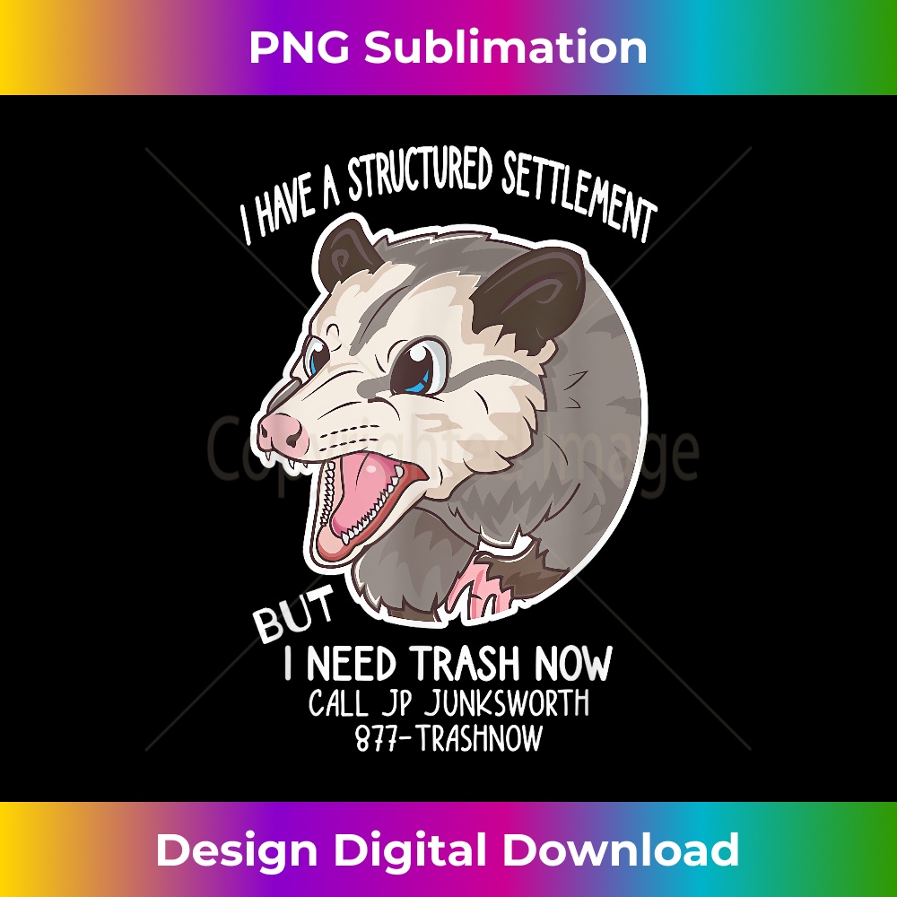 I Need Trash Now Possum Meme Funny Possum - Bespoke Sublimat | Inspire ...