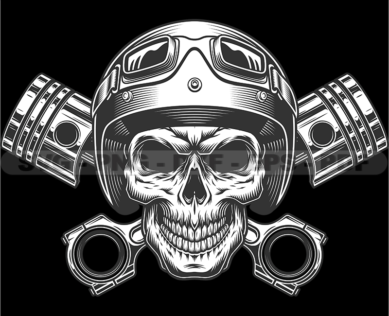 Motorcycle svg logo, Motorbike Svg PNG, Harley Logo, Skull - Inspire Uplift