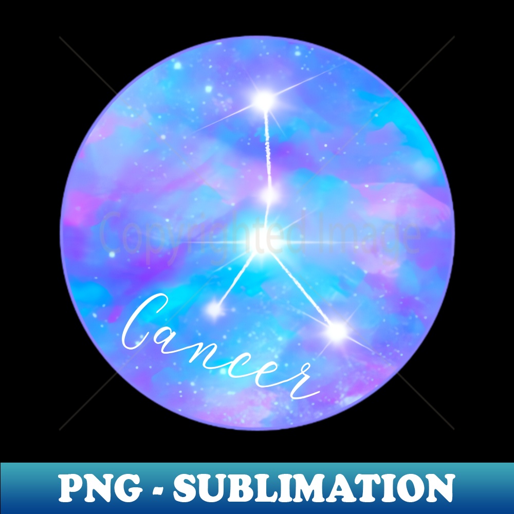 Cancer Zodiac sign Cancer constellation on galaxy background - Inspire ...