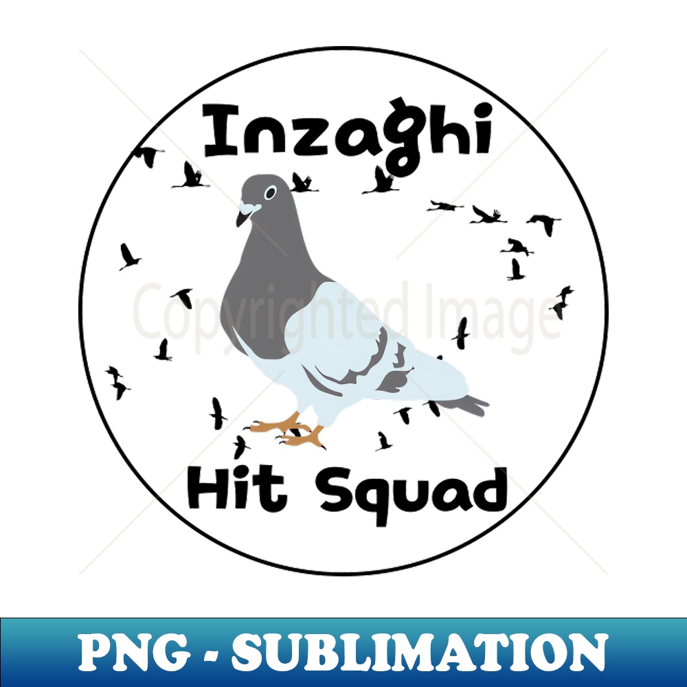 Inzaghi Hit Squad - Retro PNG Sublimation Digital Download - | Inspire ...