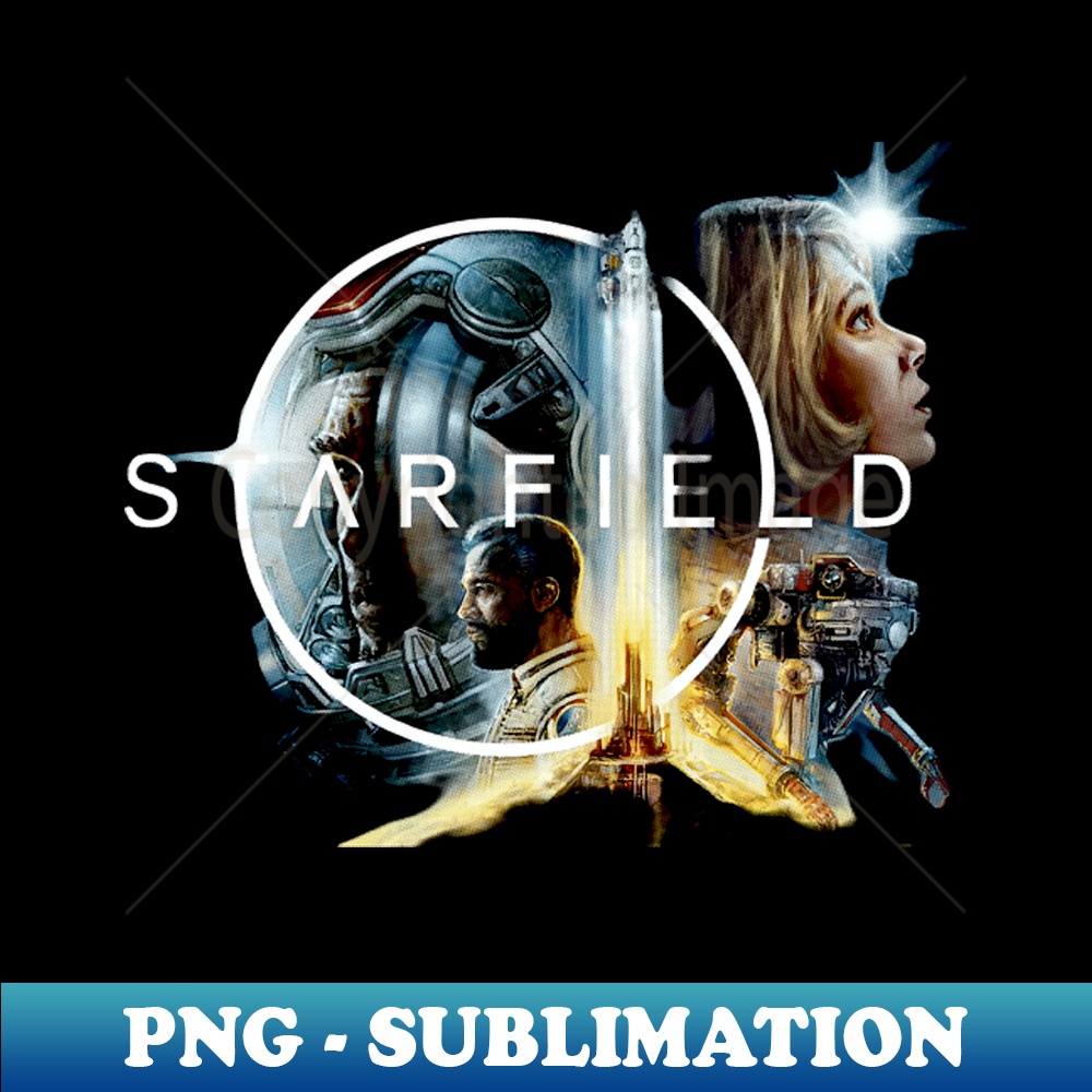 Starfield New Logo - Special Edition Sublimation PNG File - | Inspire ...