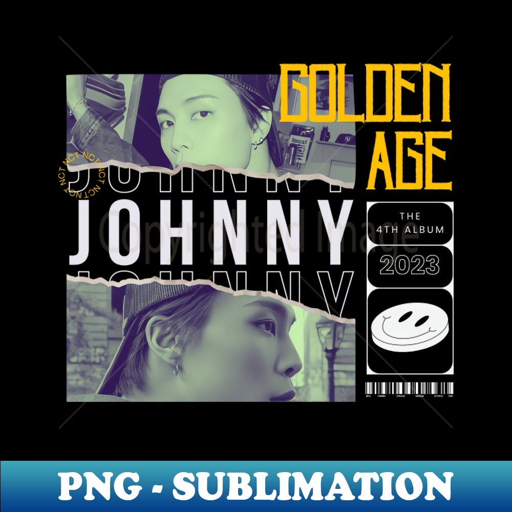 Johnny Golden Age - Exclusive PNG Sublimation Download - Boo | Inspire Uplift