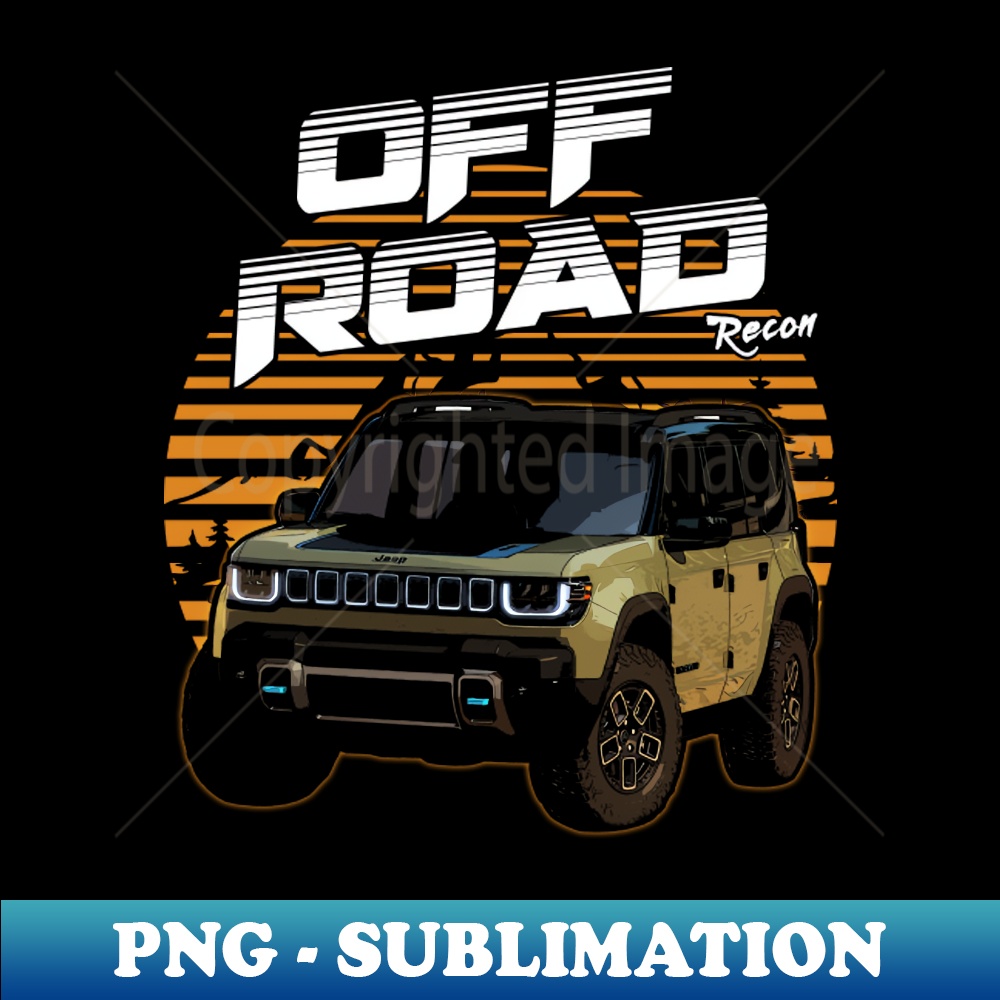 Jeep Recon jeep car offroad name - Premium PNG Sublimation F | Inspire ...