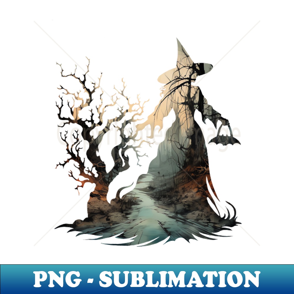 Halloween spooky Scary witch Horror Witch - Instant Sublimat | Inspire ...