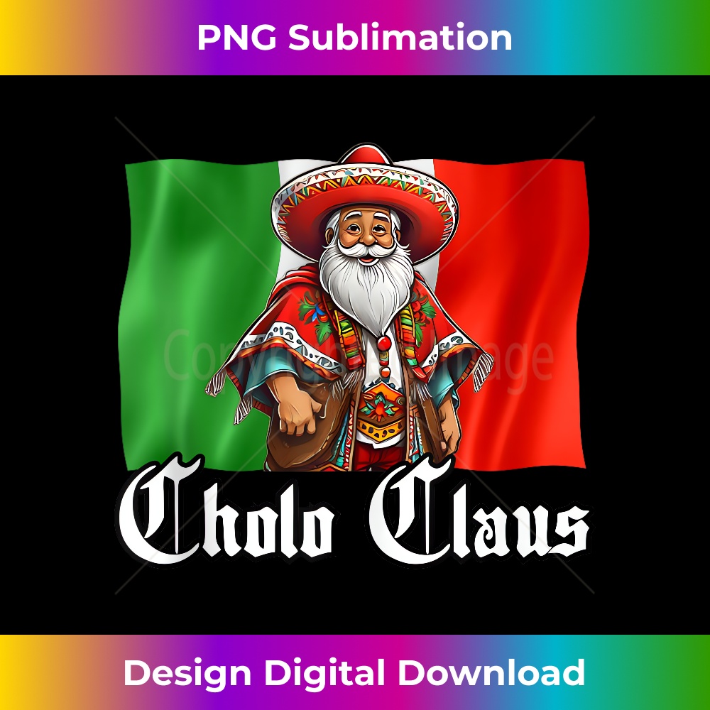 Cholo Christmas - Cholo Claus - Funny Mexican Santa Tank Top | Inspire ...