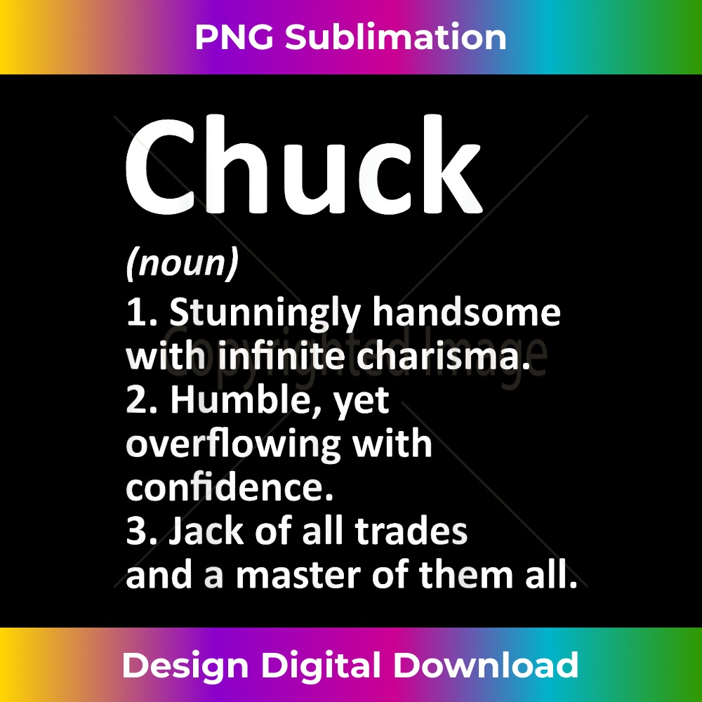 CHUCK Definition Personalized Name Funny Birthday Gift Idea | Inspire ...