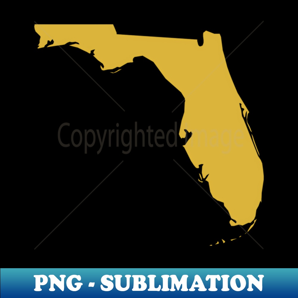 Florida state map - PNG Transparent Sublimation File - Revol | Inspire ...