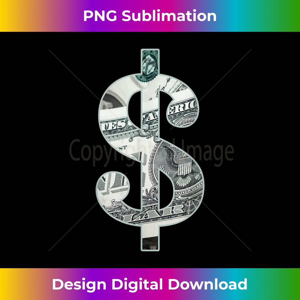 Dollar Sign $ Symbol - Vibrant Sublimation Digital Download | Inspire ...