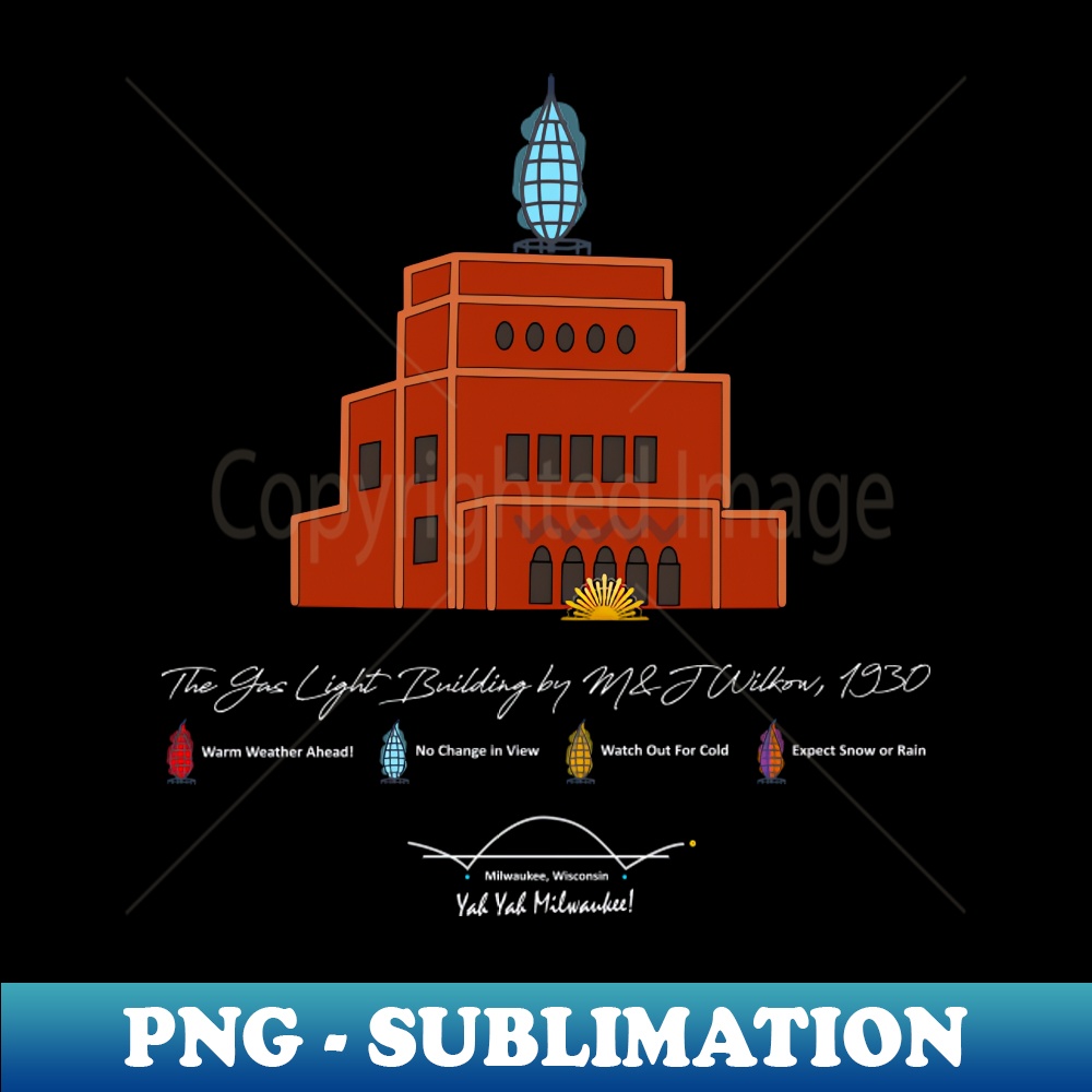 Wisconsin Gas Light Building Milwaukee WI - Instant Sublima | Inspire ...