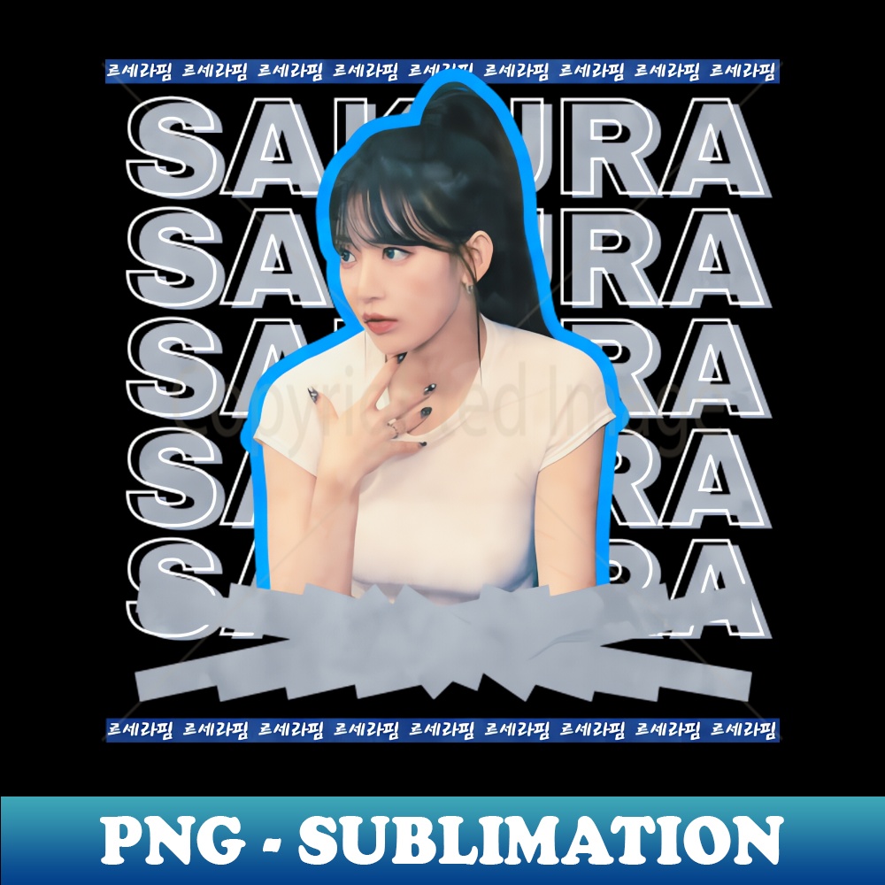 Sakura Le Sserafim - PNG Transparent Sublimation Design - Pe | Inspire Uplift