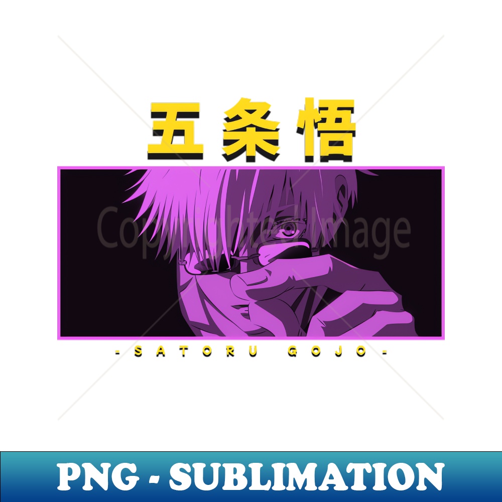 Satoru Gojo JJK - Stylish Sublimation Digital Download - Boo | Inspire ...