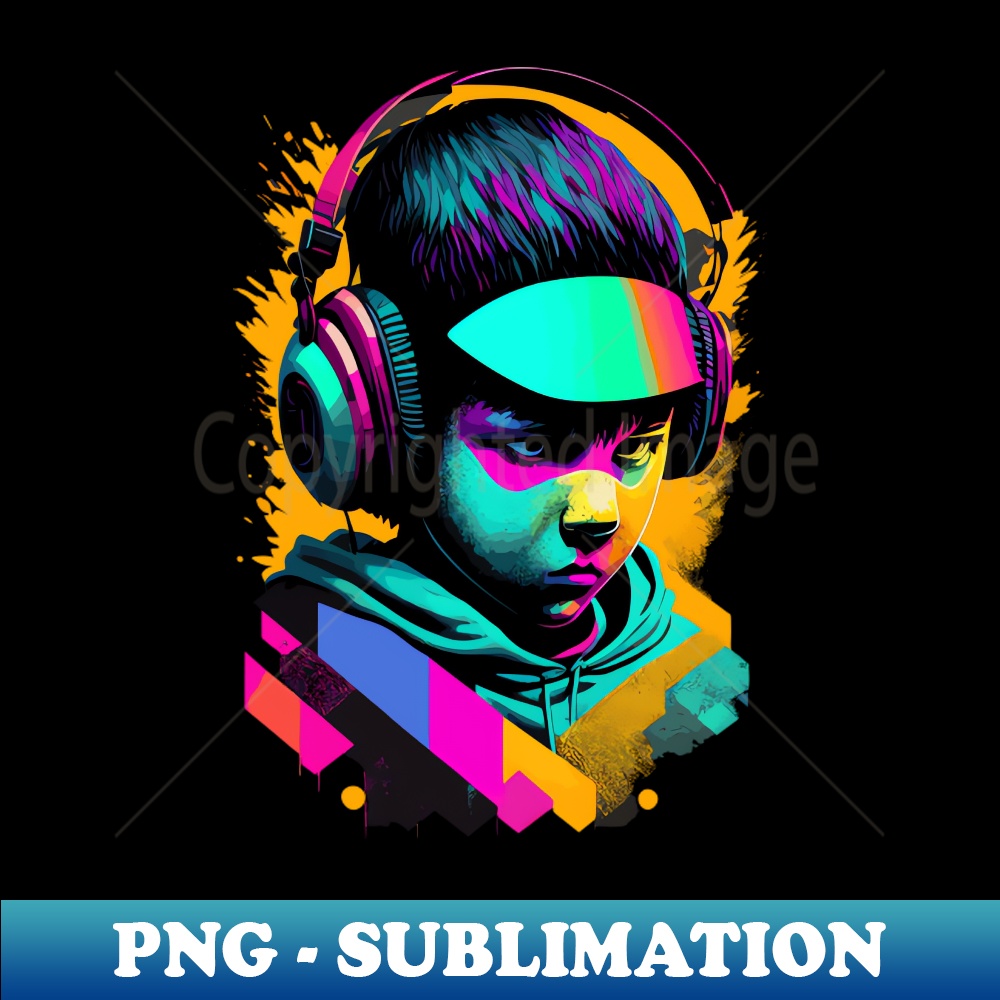 Graffiti Portrait - High-Resolution PNG Sublimation File - S | Inspire ...