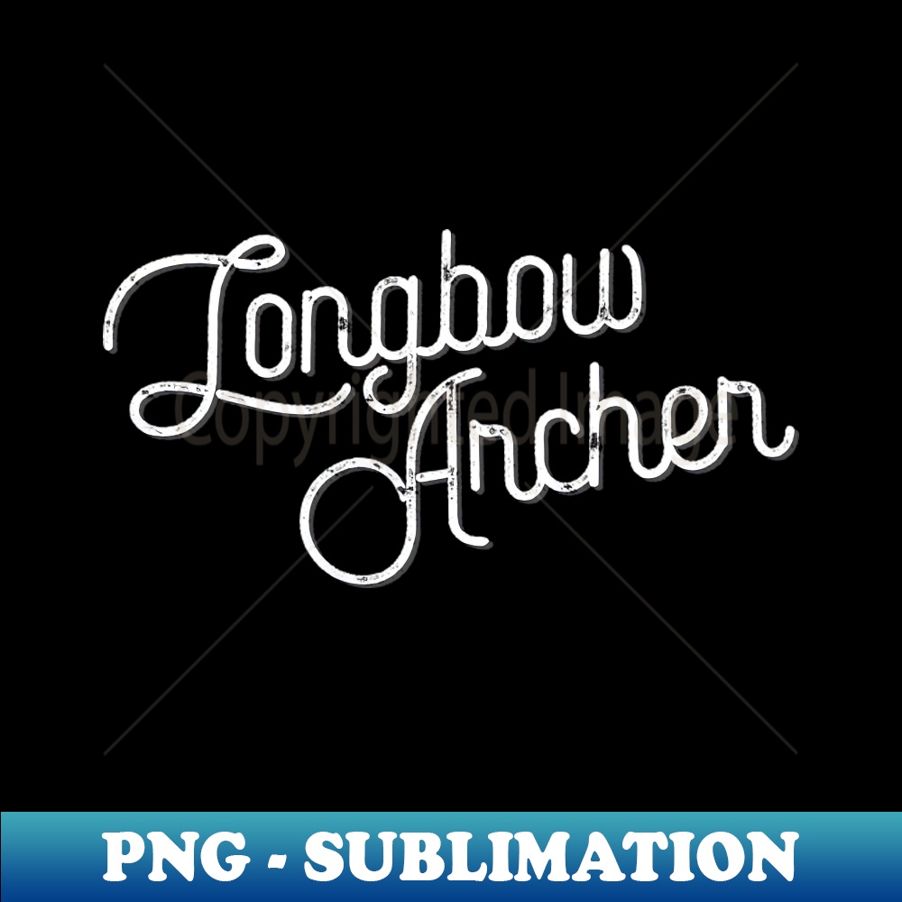 Longbow Archer Archery Design - Artistic Sublimation Digital | Inspire ...