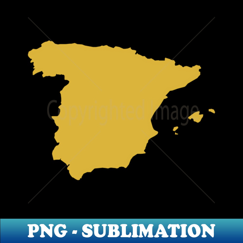 Map of spain - Stylish Sublimation Digital Download - Perfec | Inspire ...