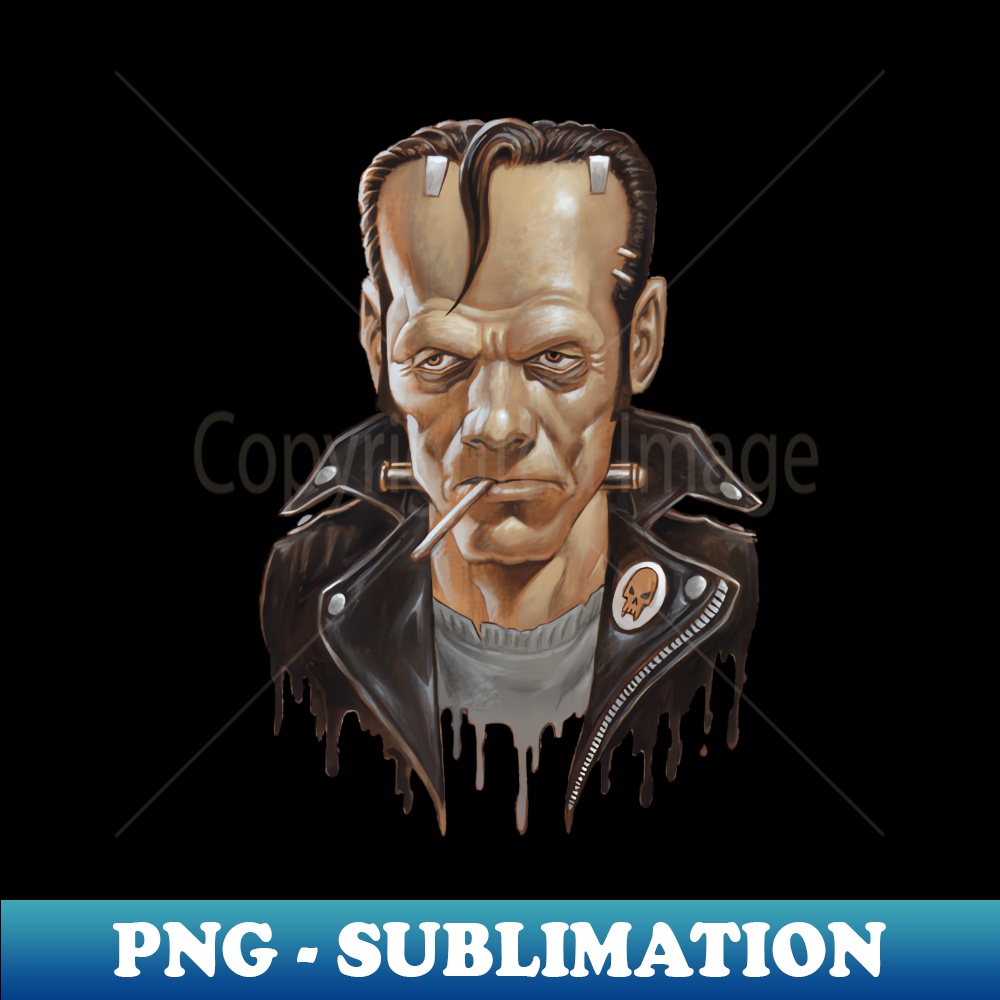 1950s Greaser Frankenstein - Sublimation-Ready PNG File - Pe | Inspire ...