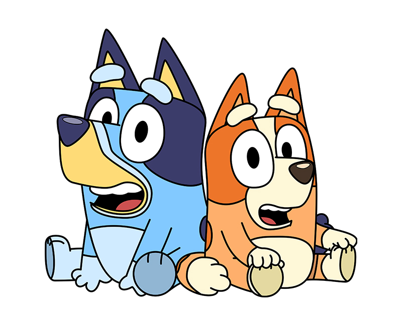 Bluey, Bluey Svg, Bluey Dog, Bluey Characters, Bluey Heeler, | Inspire ...
