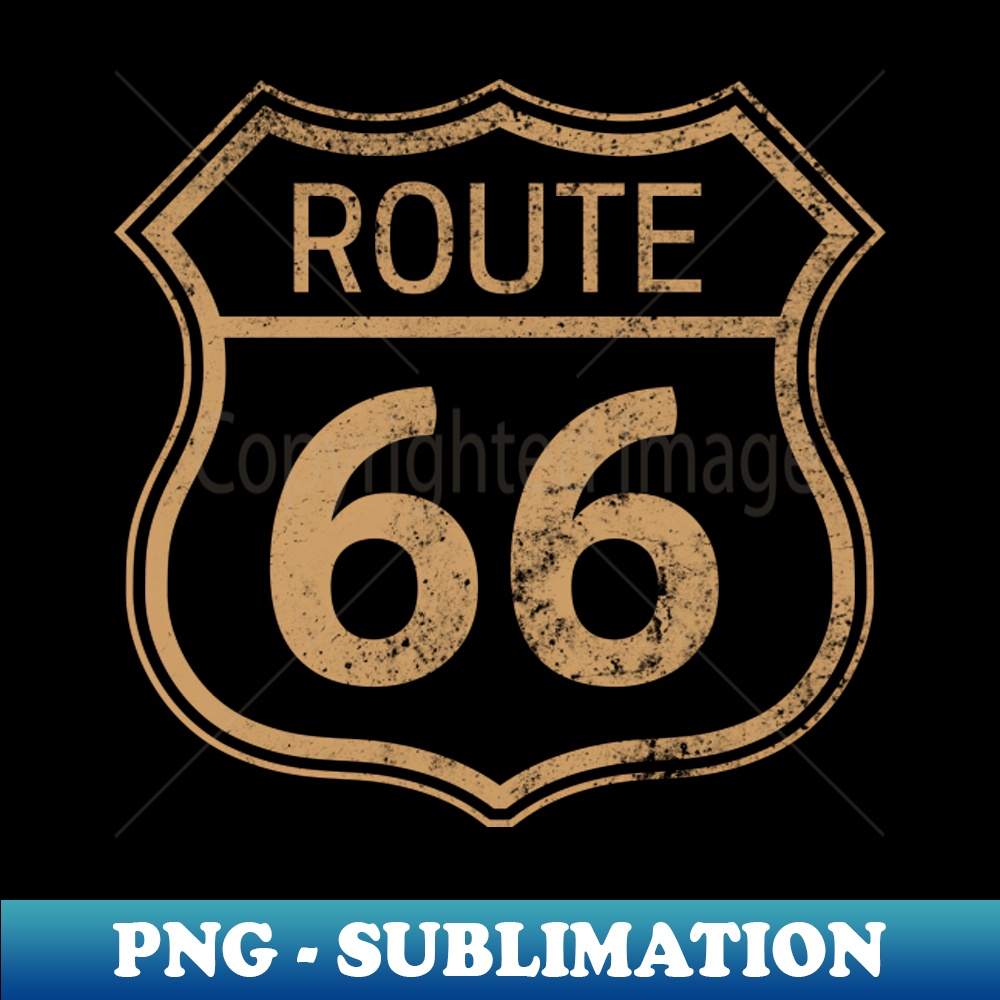 Route 66 Sign - PNG Sublimation Digital Download - Revolutio | Inspire ...