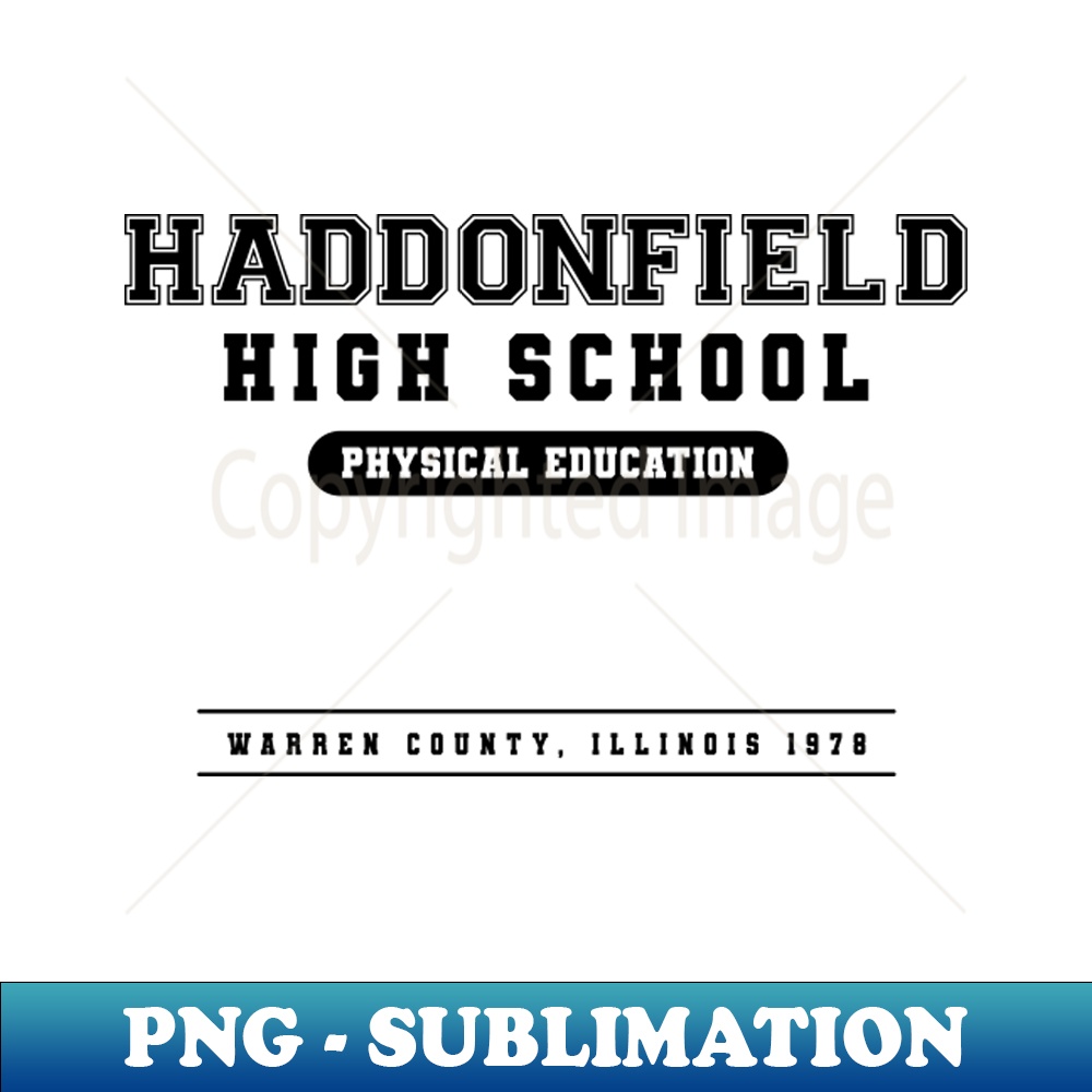 Haddonfield High School Shirt - High-Resolution PNG Sublimat | Inspire ...