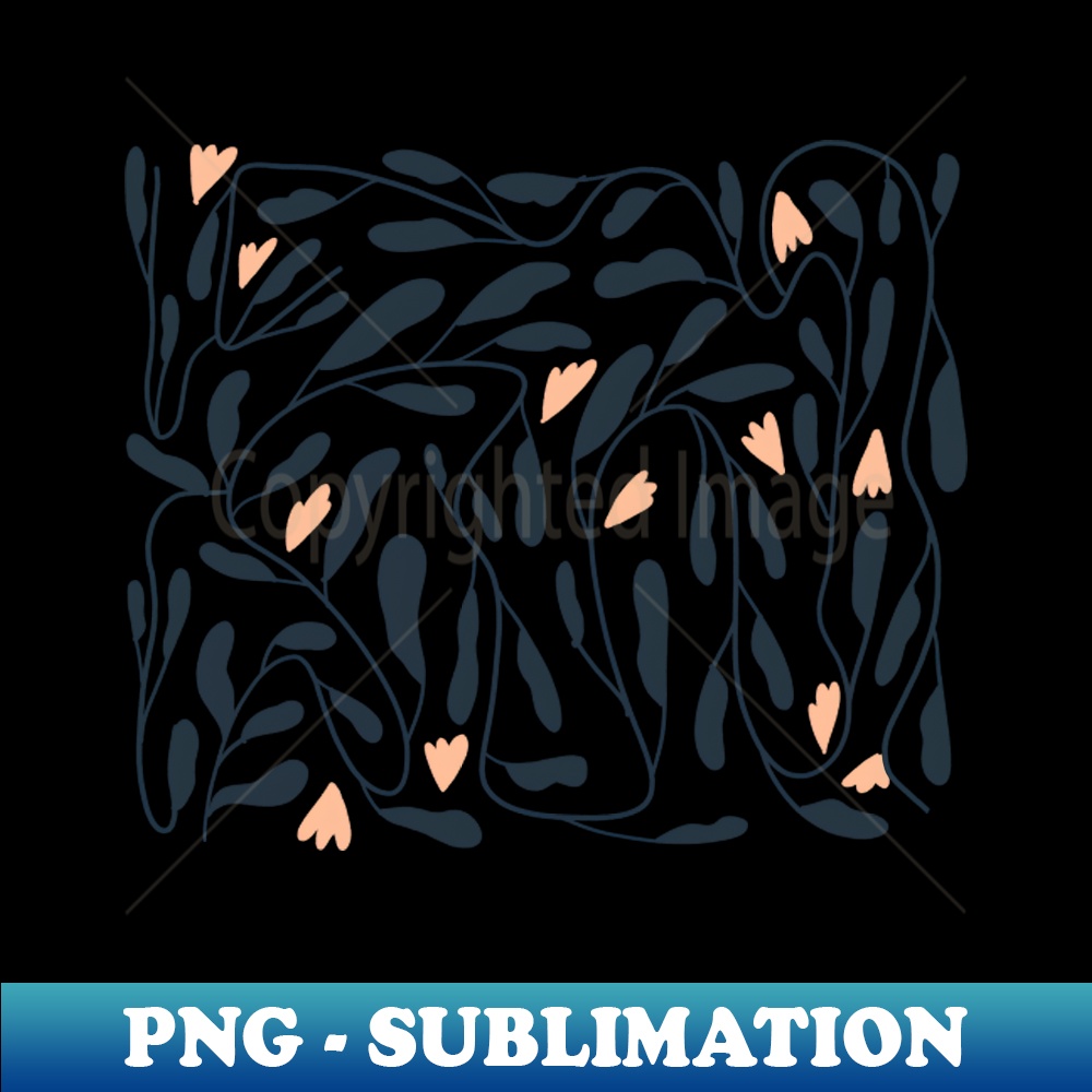 Abstract Blob Flower Rose Bush - Exclusive Sublimation Digit | Inspire ...