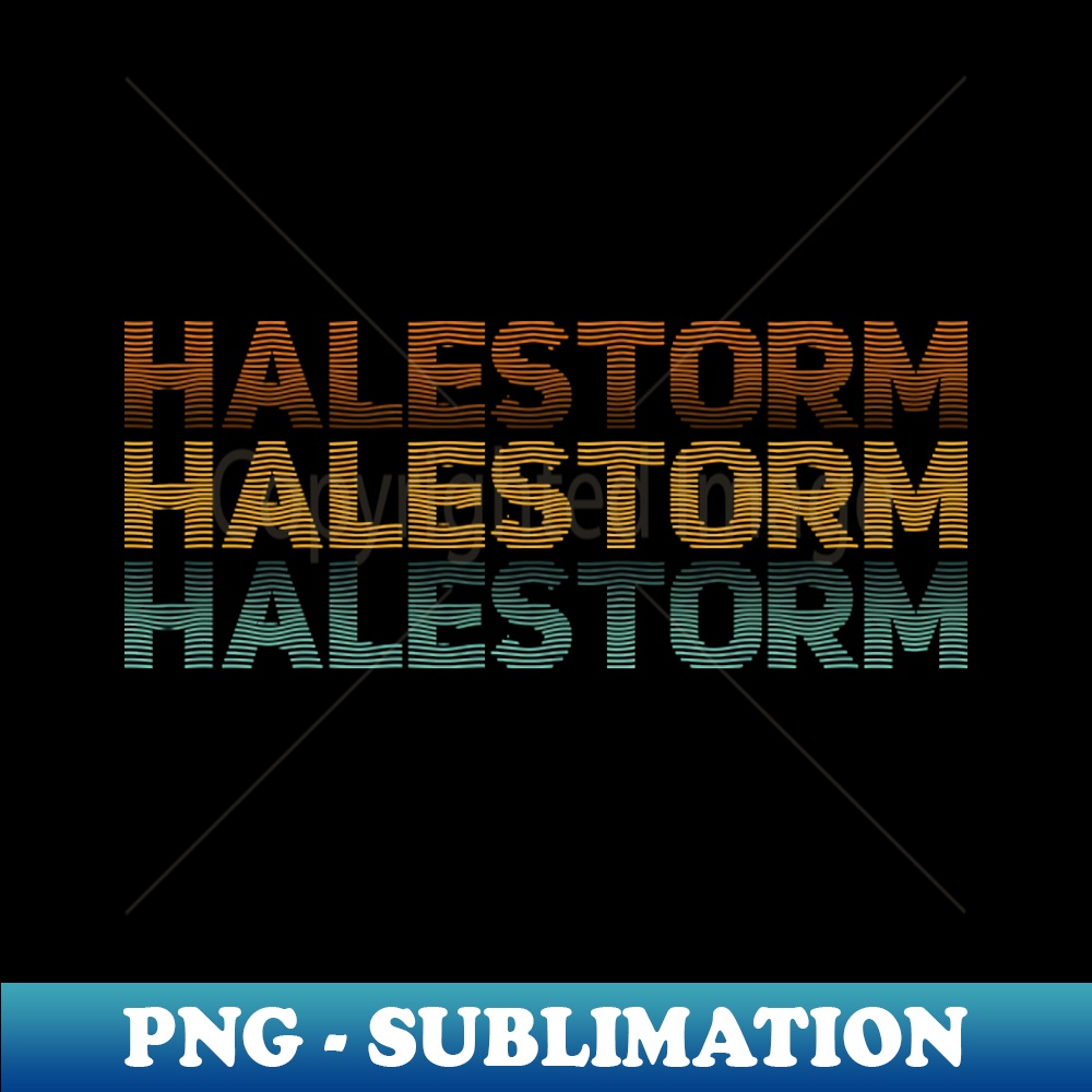 Distressed Vintage - Halestorm - Vintage Sublimation PNG Dow | Inspire ...