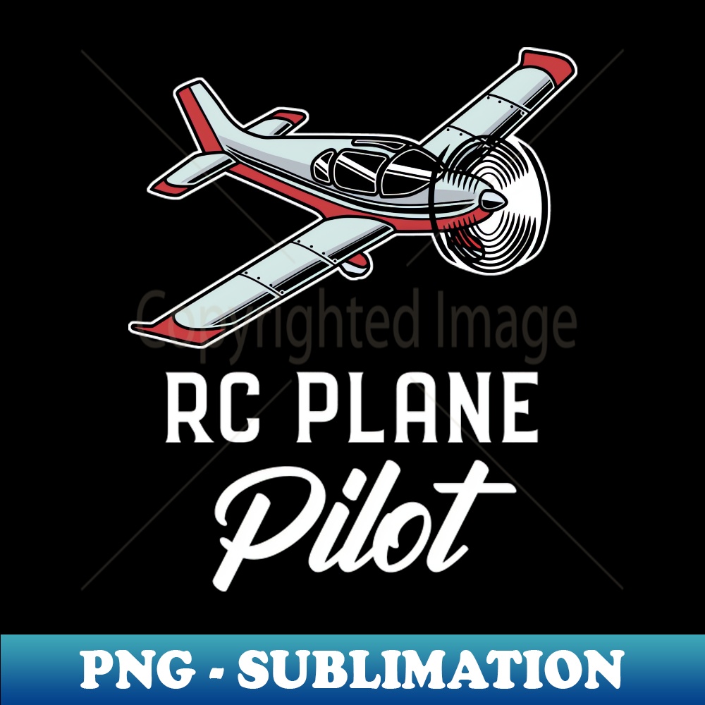 RC Airplane Pilot Scale Model Fan Gift Idea - Stylish Sublim - Inspire ...