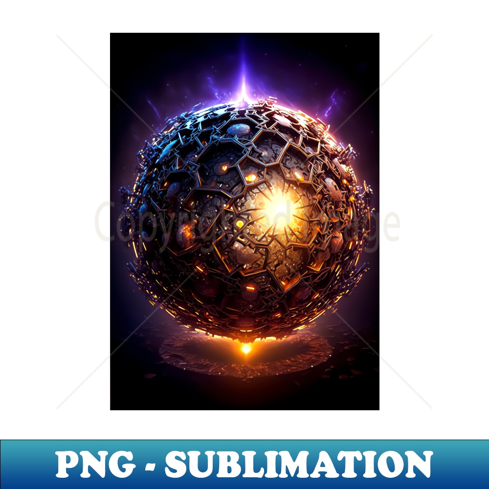 Dyson Sphere - Decorative Sublimation PNG File - Defying the | Inspire ...