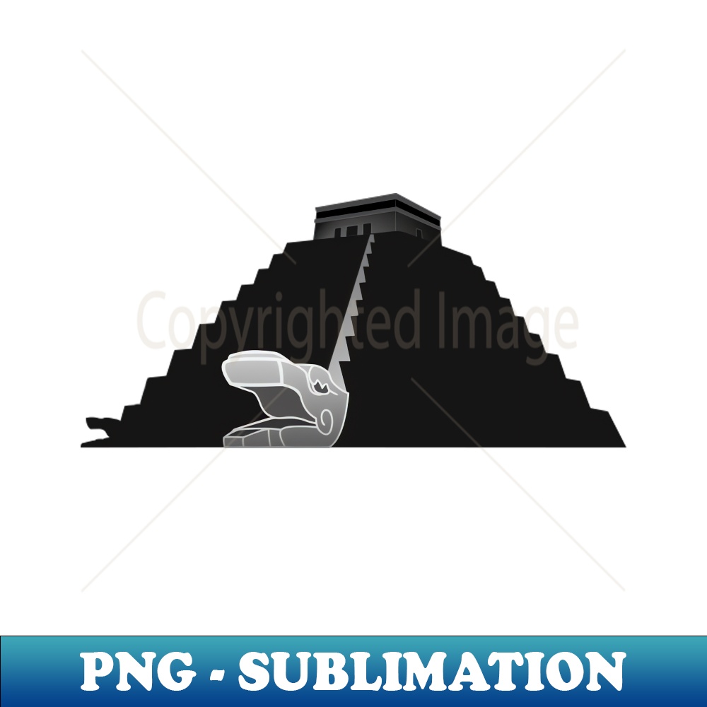 Chichen Itza El Castillo - PNG Transparent Sublimation File | Inspire ...