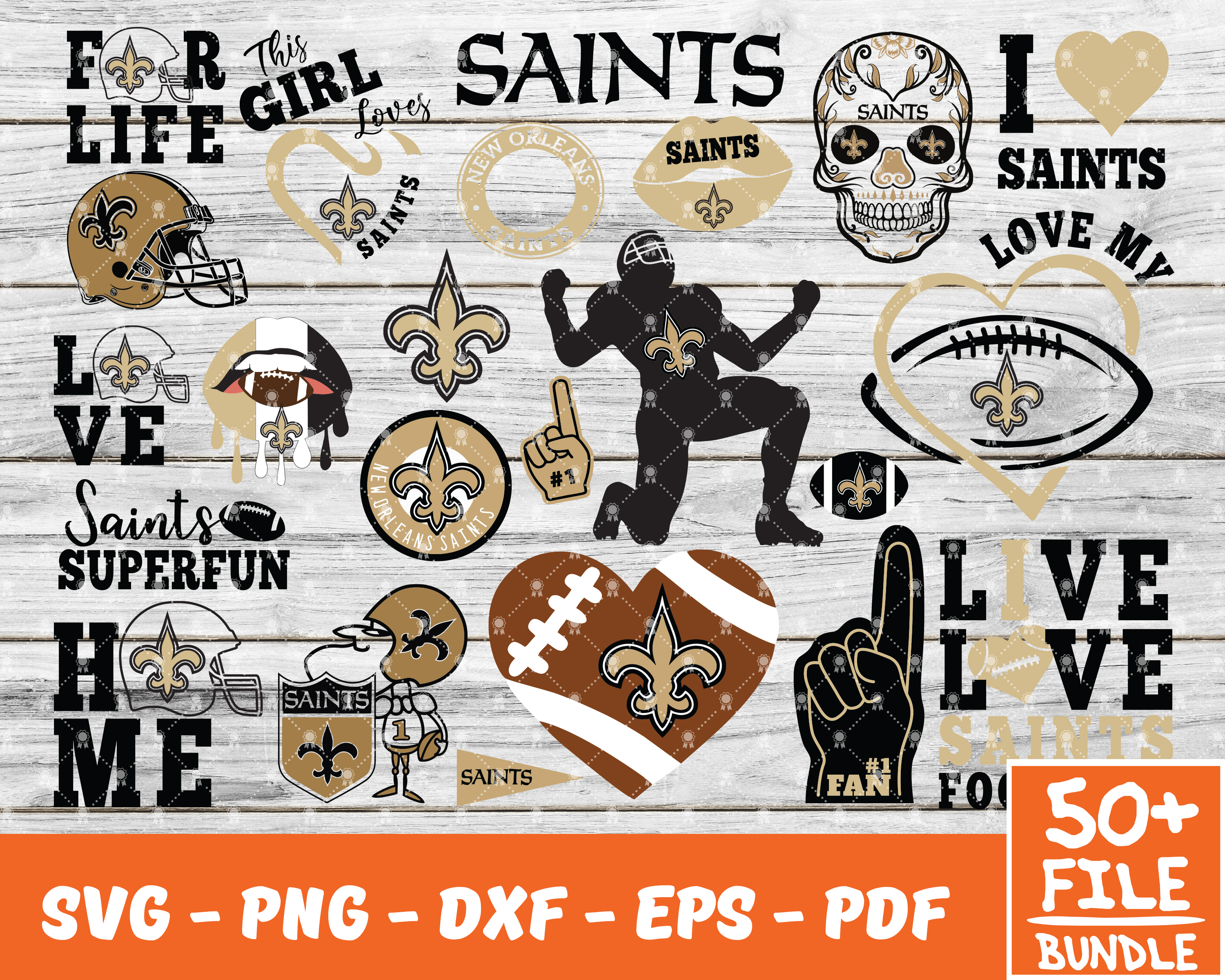 New Orleans Saints Svg , Football Team Svg,Team Nfl Svg,Nfl | Inspire ...