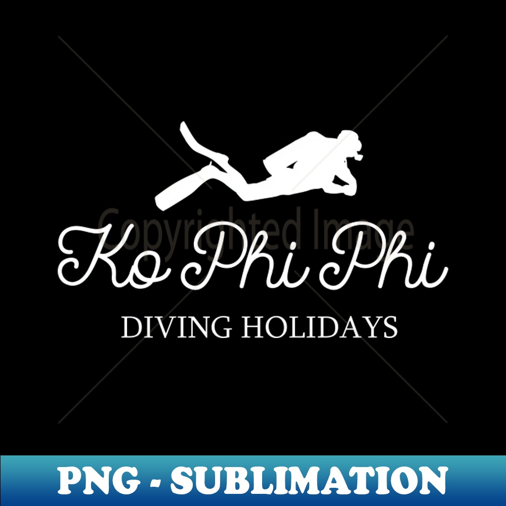 Ko Phi Phi Diving Holidays Scuba Diver Design - Creative Su | Inspire ...