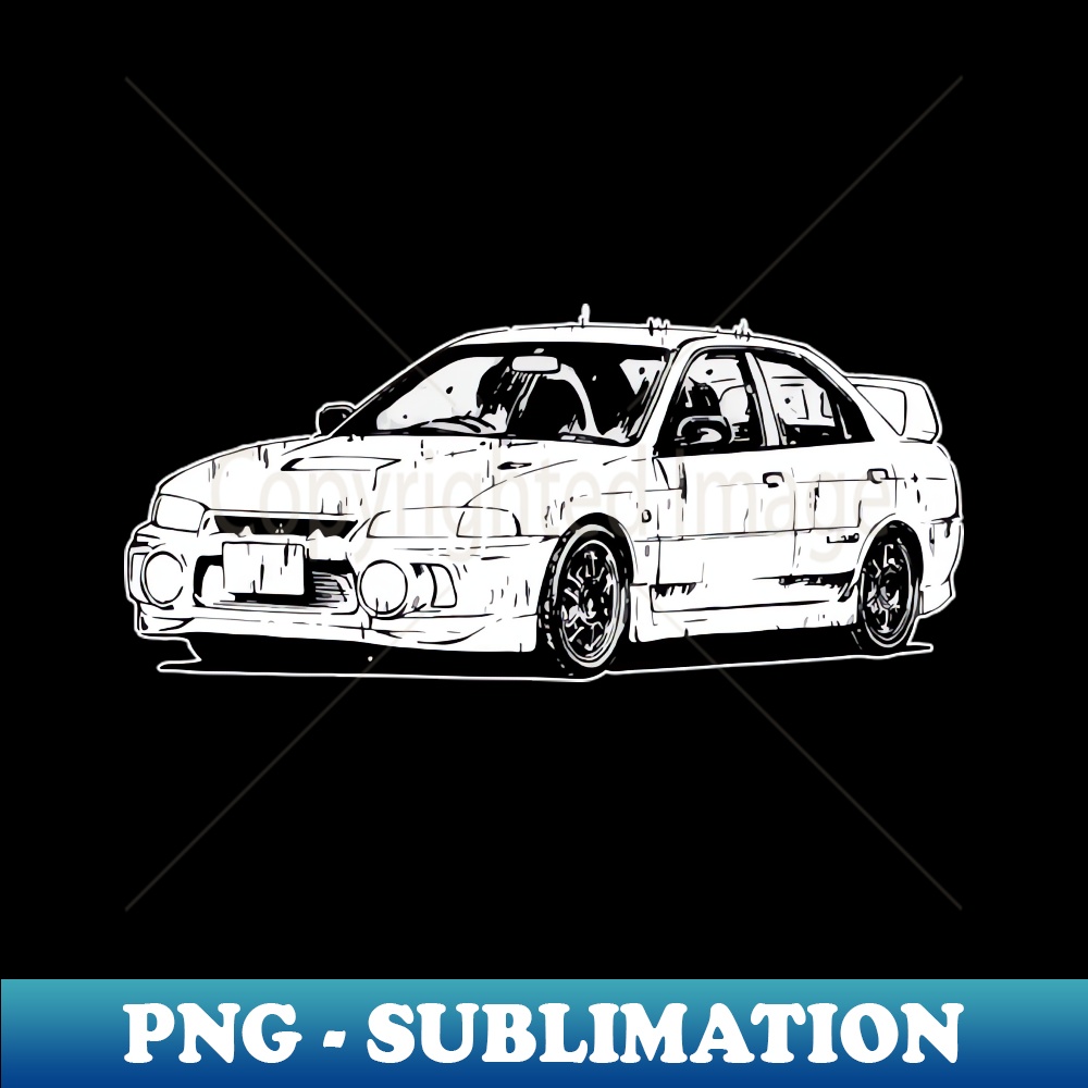 Seiji Iwakis Mitsubishi Lancer Evolution Initial D - Unique - Inspire ...