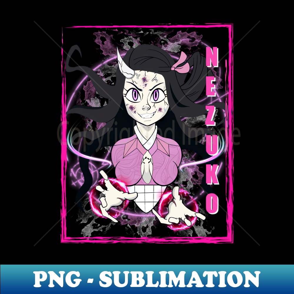 Nezuko kamado demon slayer - PNG Sublimation Digital Downloa | Inspire ...