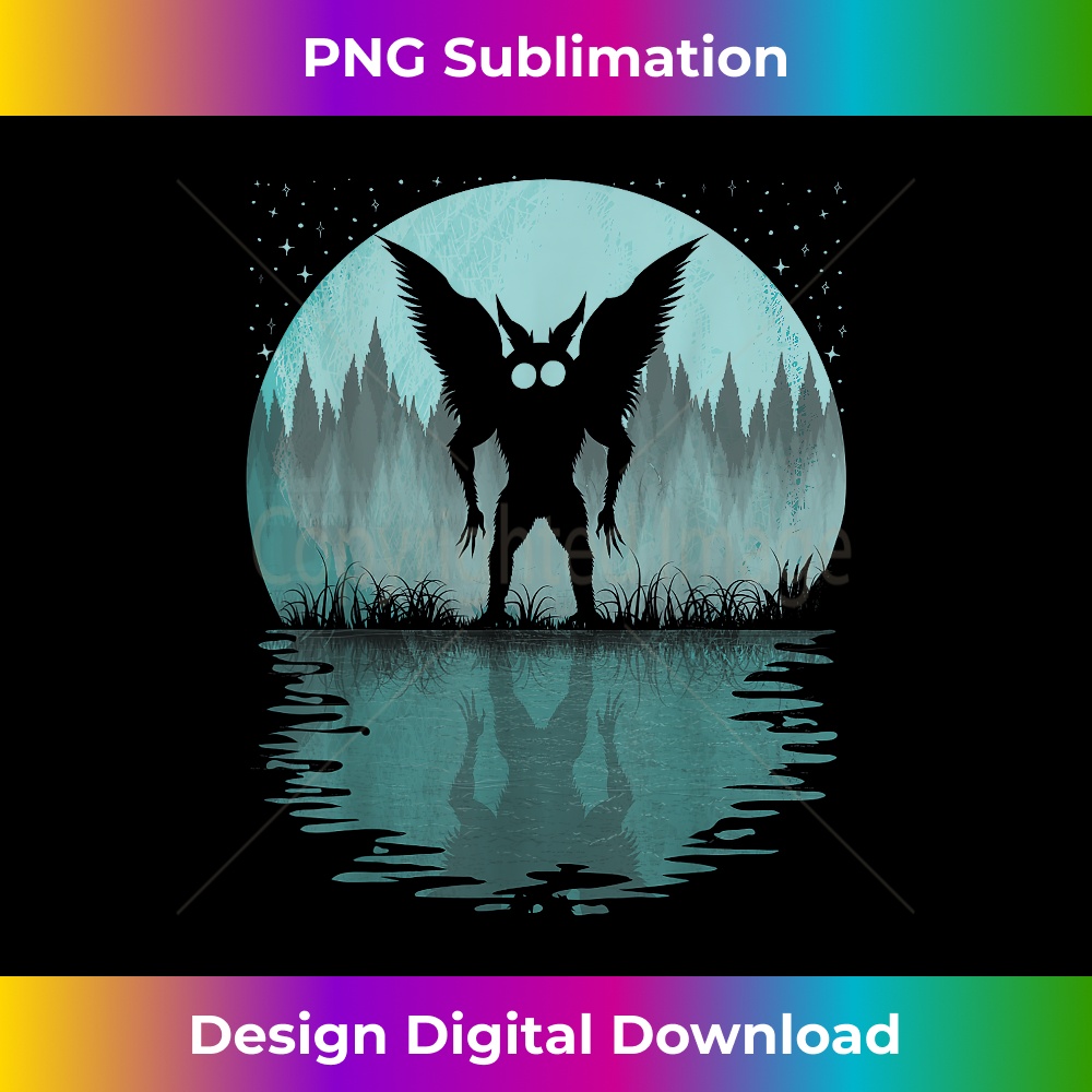 Mothman! Cool Cryptid Full Moon For Men Women & Kids Mothman - Inspire ...