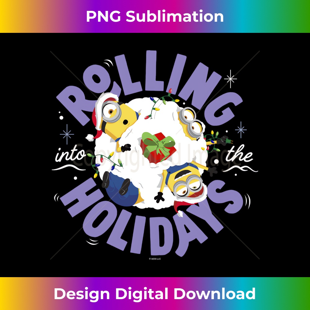 Minions Christmas Snowball Rolling Holidays Long Sleeve - So - Inspire ...