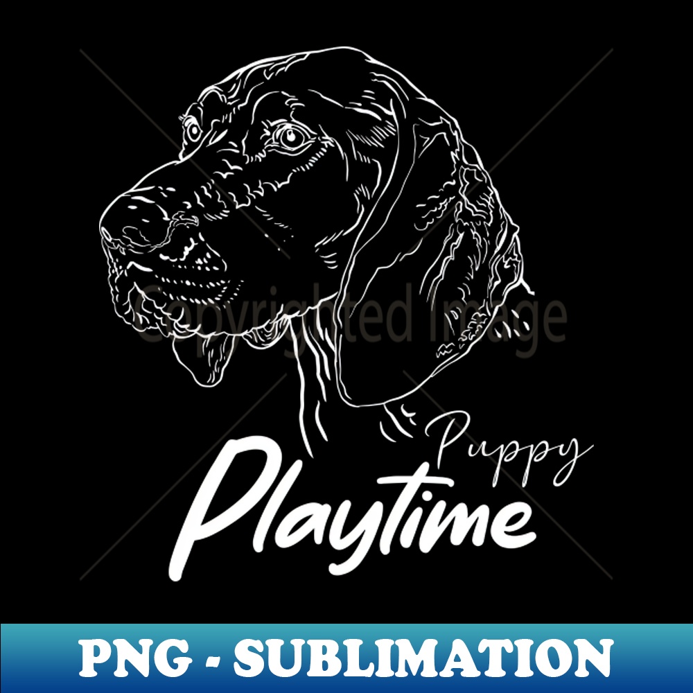 Puppy Playtime - Retro PNG Sublimation Digital Download - De | Inspire ...