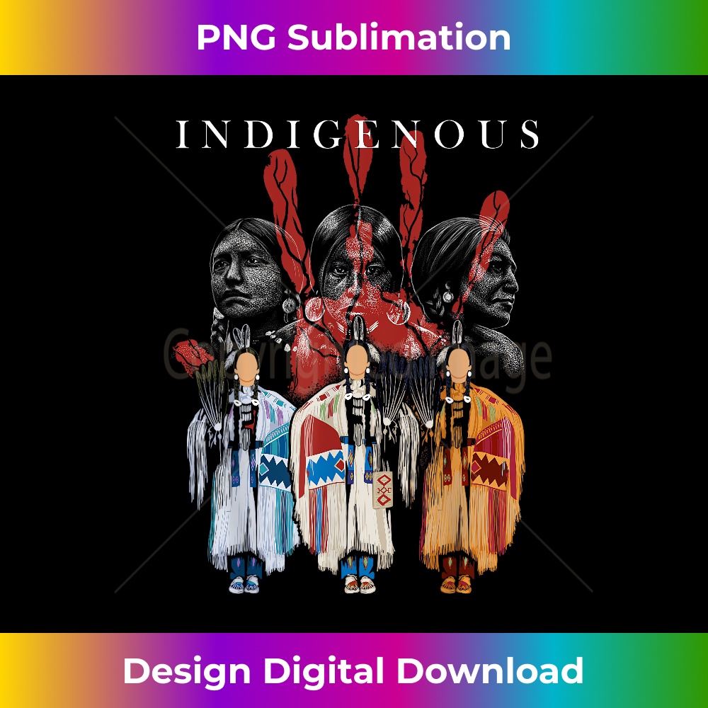 Native American Indigenous Red Hand Indian Blood Themed - Ar | Inspire ...